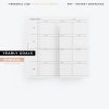 Fold out – Yearly goals – Minimal collection – Doaa inspiring Designs