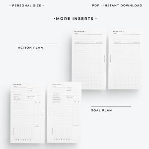 Goal Setting Planner Kit – Minimal collection – Doaa inspiring Designs
